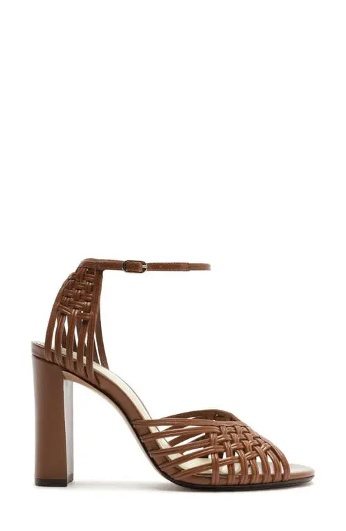 ALEXANDRE BIRMAN Lilian Woven Ankle Strap Sandal
