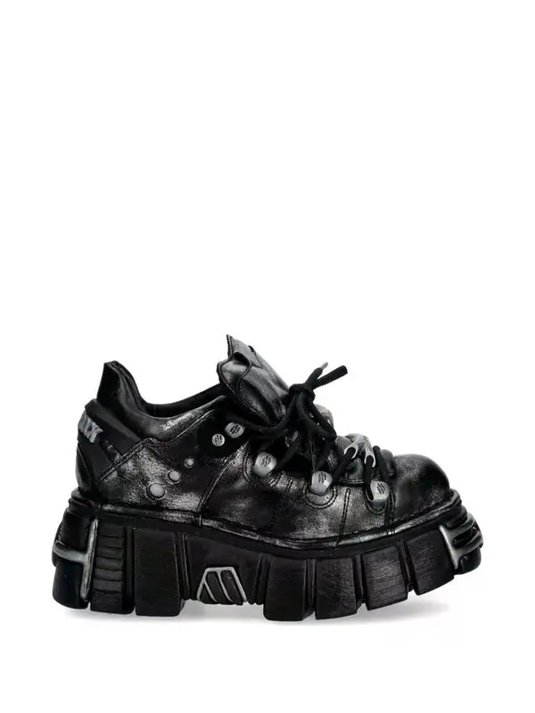NEW ROCK Platform Lace-up Sneakers