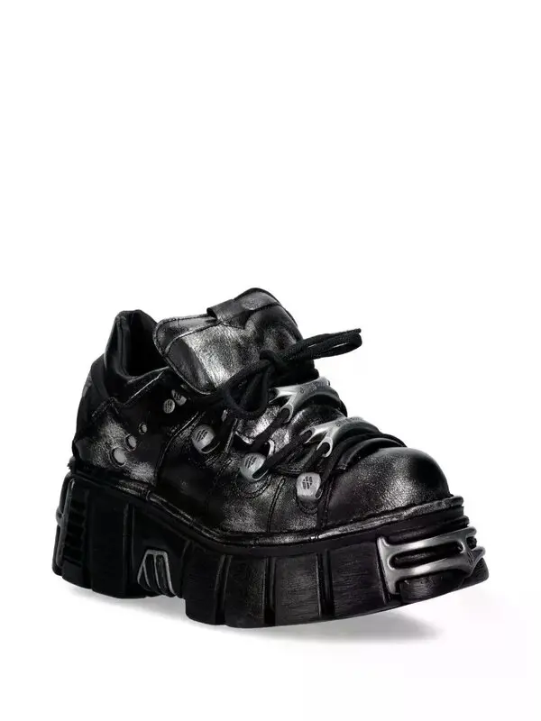 NEW ROCK Platform Lace-up Sneakers