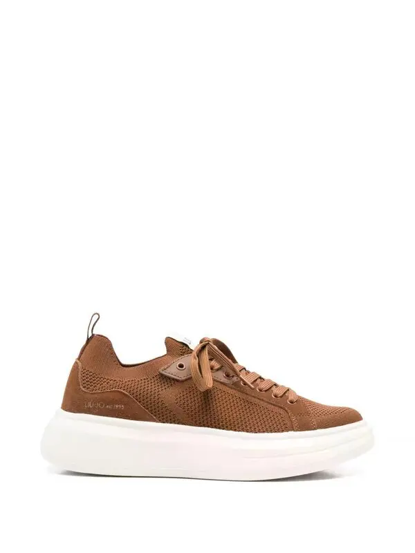 Liu Jo Lace-up Panelled Sneakers