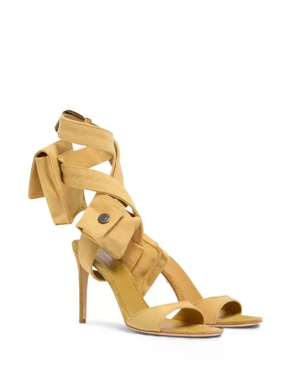 Dsquared2 Utility Twin Heeled Sandals