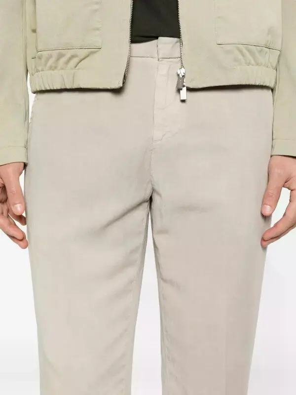 DONDUP Belt-loops Trousers - Neutrals