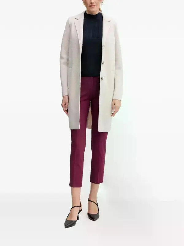 OUI Mayson Single-breasted Coat - Neutrals