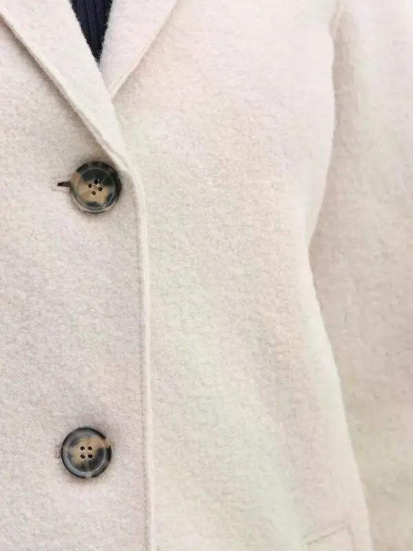 OUI Mayson Single-breasted Coat - Neutrals