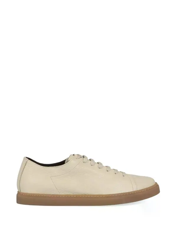 SLOWEAR Hammered Leather Sneakers