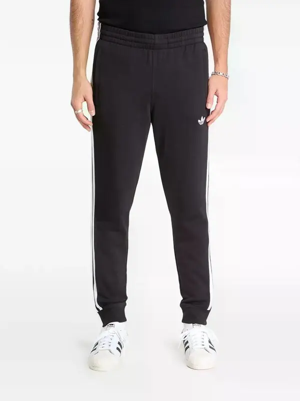 Adidas Stripe-detail Logo Track Pants