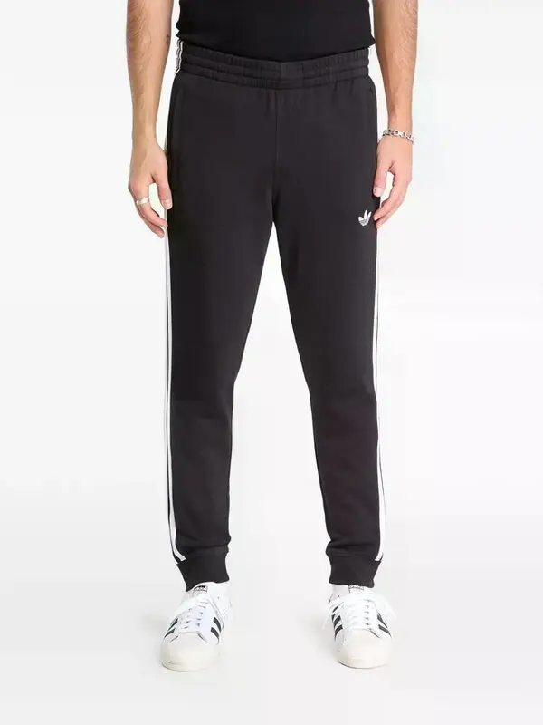 Adidas Stripe-detail Logo Track Pants
