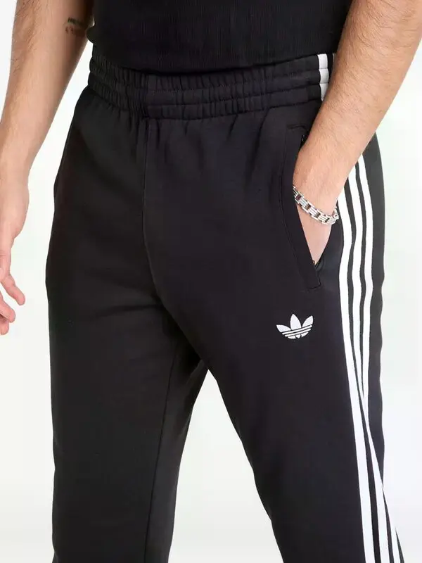 Adidas Stripe-detail Logo Track Pants