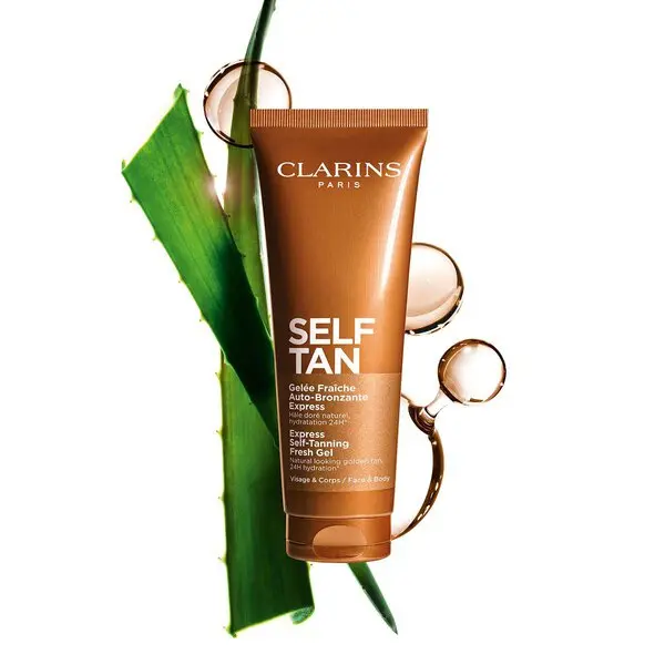 Clarins Self-tanning Gel Face + Body Tanner - One-color
