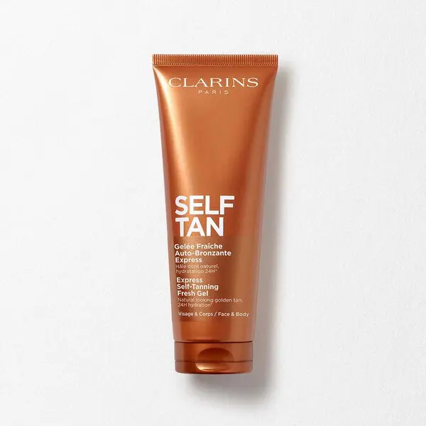 Clarins Self-tanning Gel Face + Body Tanner - One-color