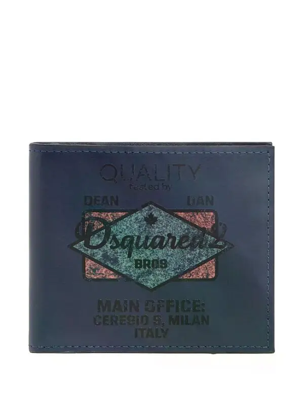 Dsquared2 Re-worked2 Wallet - Blue