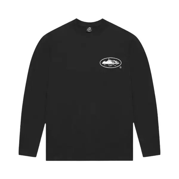 CORTEIZ Og Island Long-sleeve Tee - Black