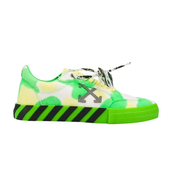 Off-White Vulc Low Sneakers - Green