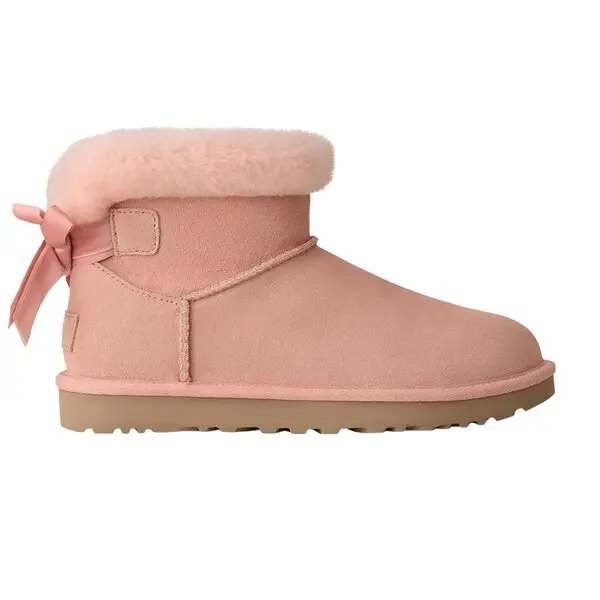 UGG Mini Bailey Mixed Bow Boots - Pink