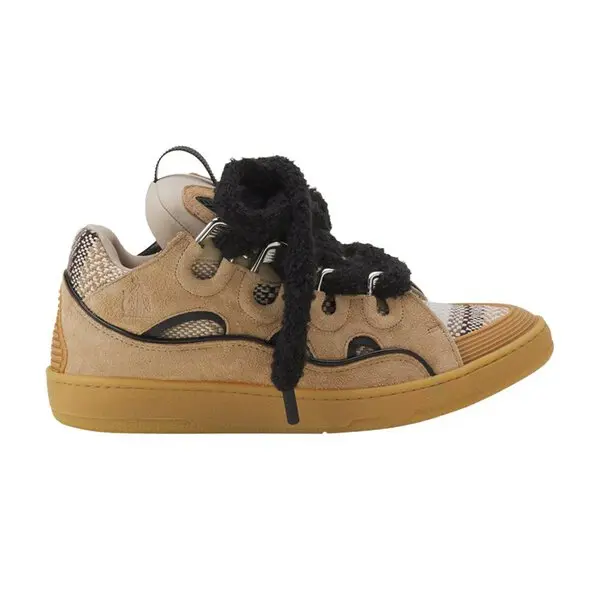 LANVIN Curb Sneaker - Tan