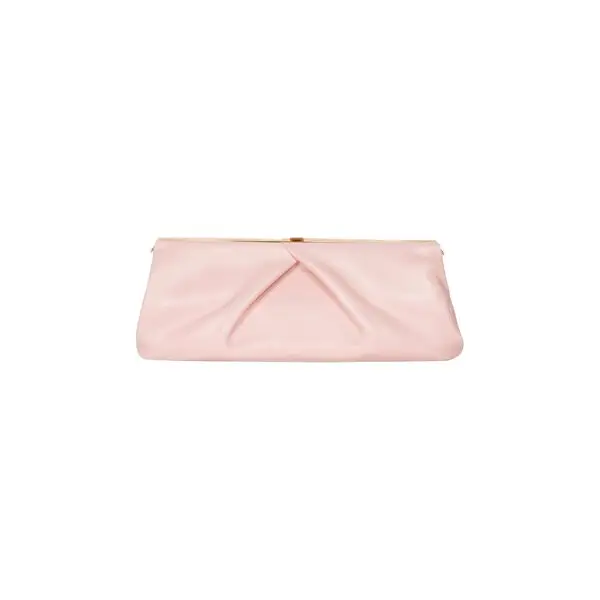 Dries Van Noten Fold Crisp Clutch - Pink