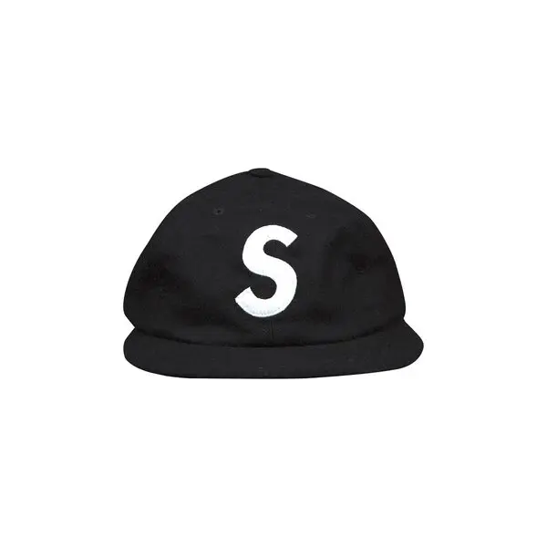 Supreme Wool 6-panel Cap - Black