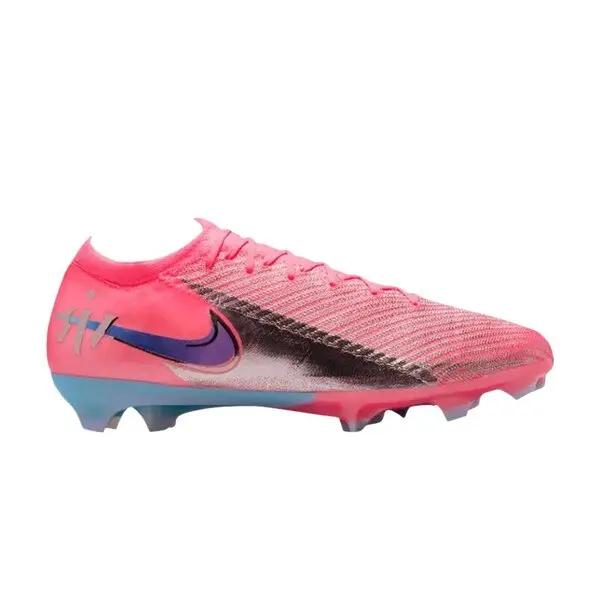Nike Vini Jr. X Mercurial Vapor 16 Elite Firm Ground Soccer Cleat - Pink