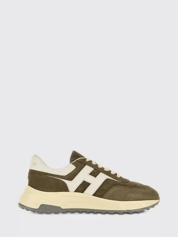 Hogan Hyperlight Suede Sneakers - Green