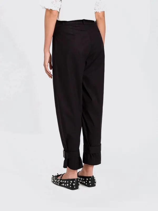 TWINSET Buckled Cuffed Trousers