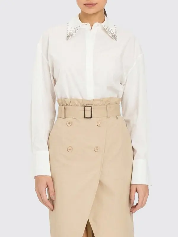 TWINSET Embellished Collar Shirt