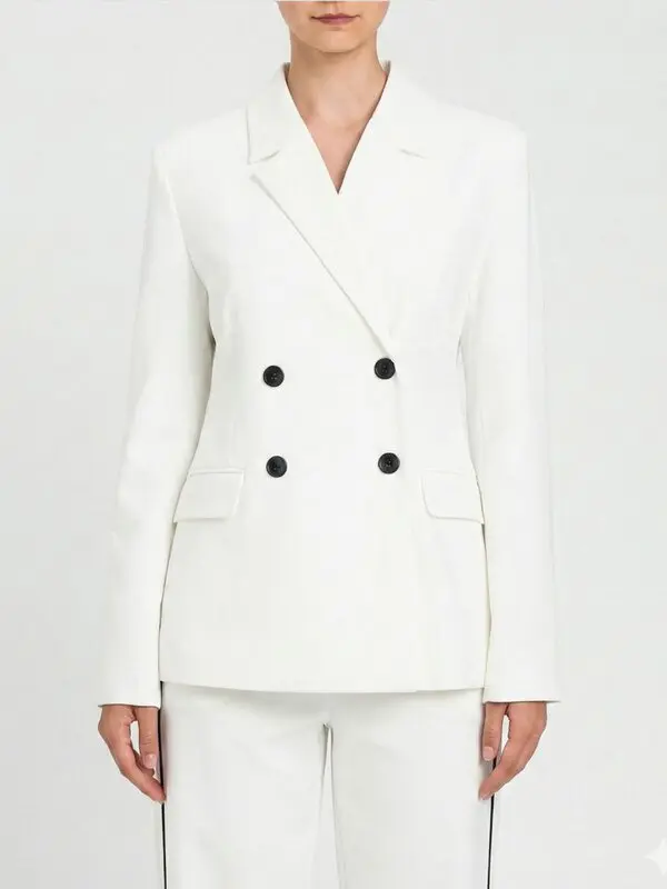 TWINSET Double-breasted Viscose Blazer