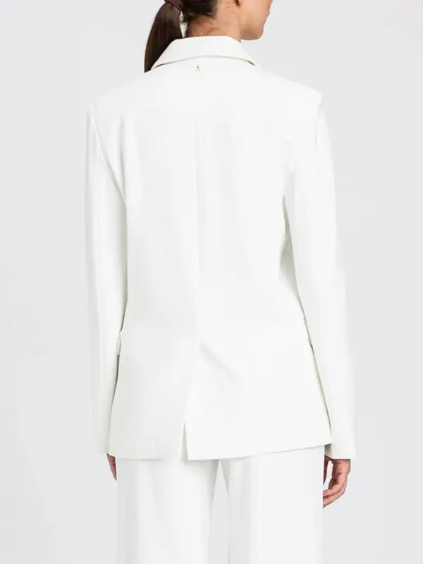 TWINSET Double-breasted Viscose Blazer