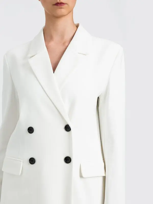 TWINSET Double-breasted Viscose Blazer