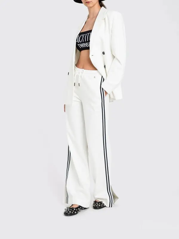 TWINSET Double-breasted Viscose Blazer