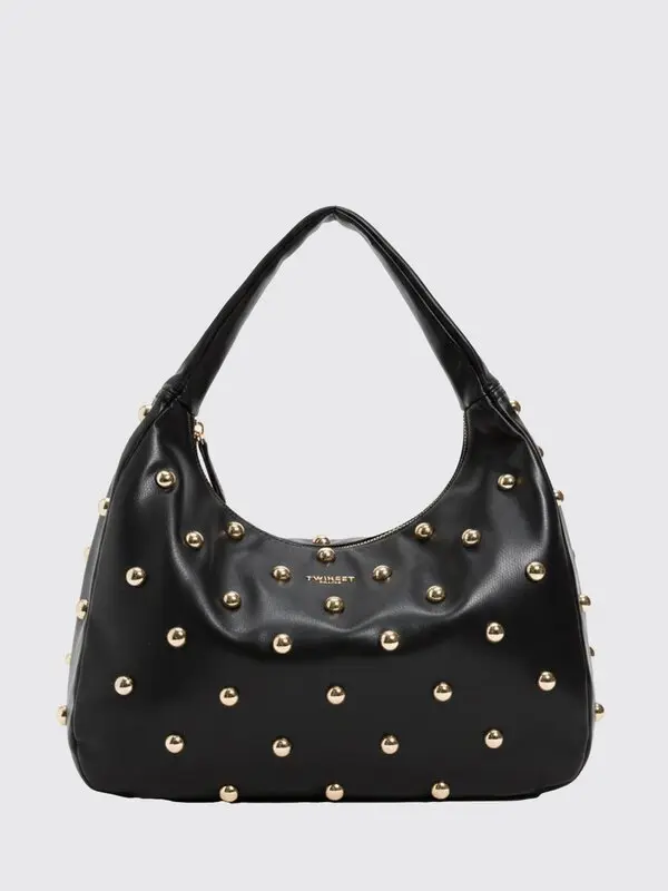 TWINSET Studded Shoulder Bag