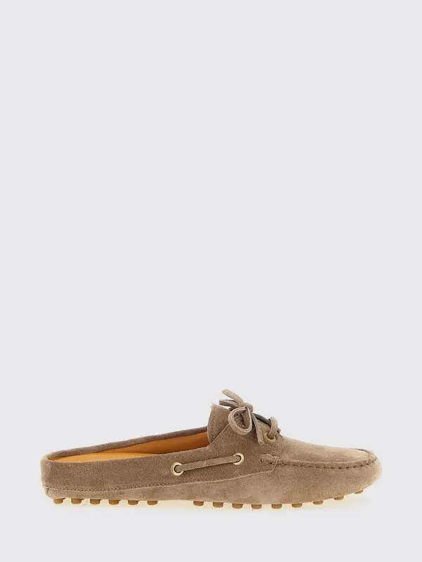 TOD'S Gommino Suede Mules - Brown