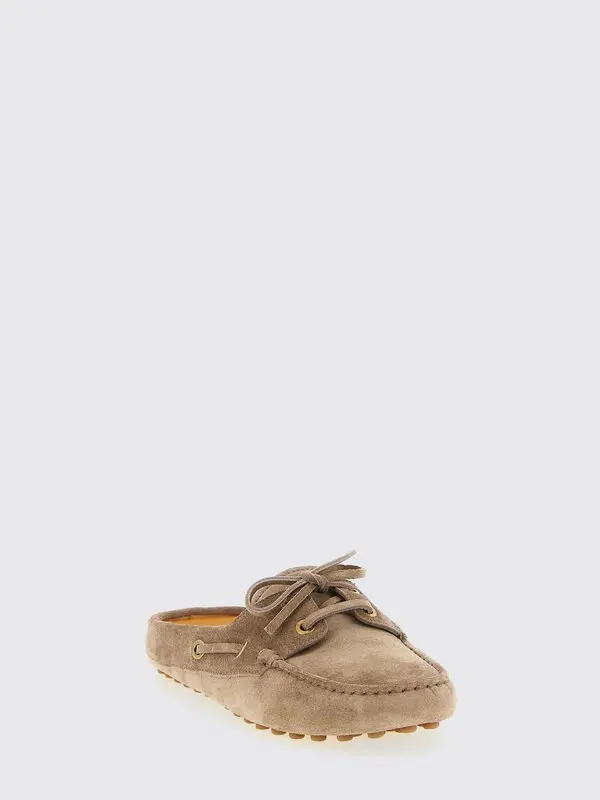 TOD'S Gommino Suede Mules - Brown