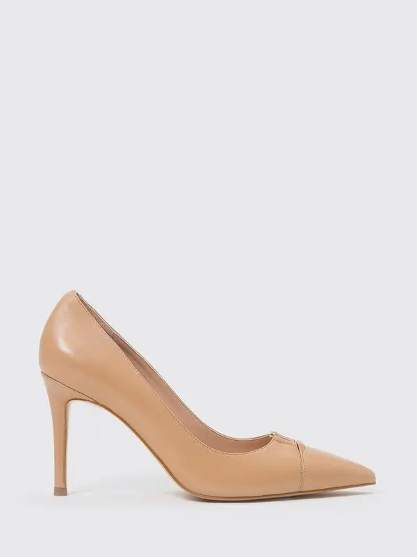 TWINSET Leather Pumps - Sand