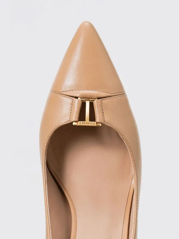 TWINSET Embellished Pumps - Sand