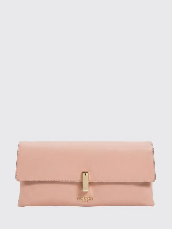 TWINSET Synthetic Leather Crossbody Bag - Pink