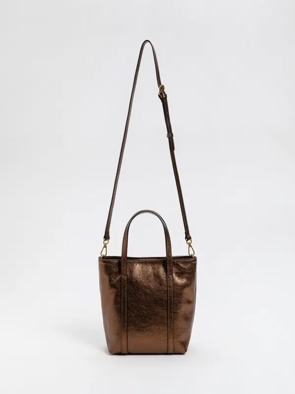 TWINSET Leather Tote Bag With Charm