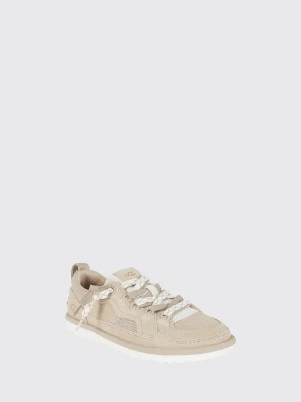 UGG Minimel Suede And Mesh Low Top Sneakers - Brown