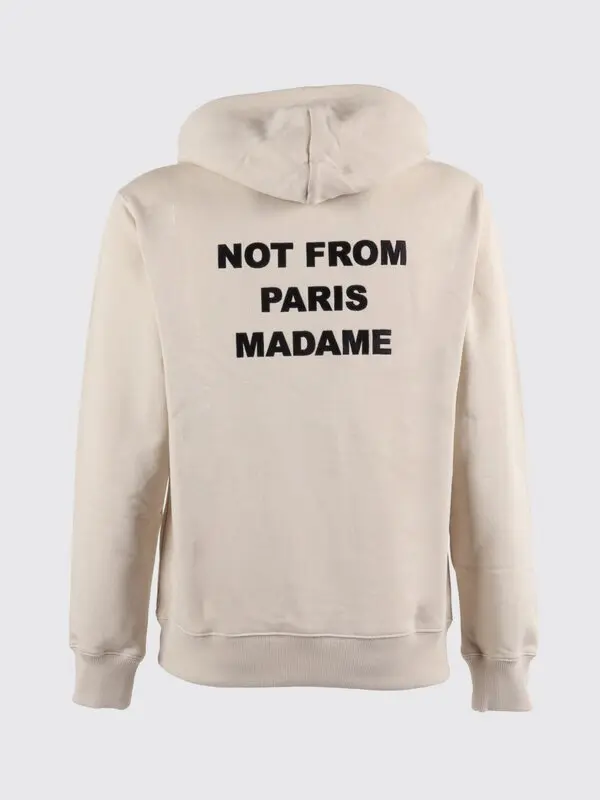 Drole De Monsieur Cotton Hoodie - Yellow Cream