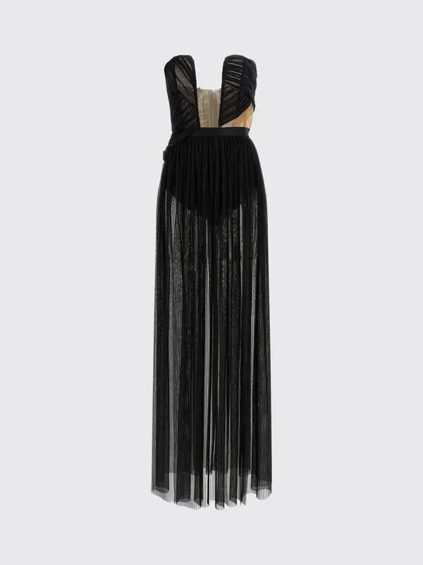 NENSI DOJAKA Strapless Maxi Dress