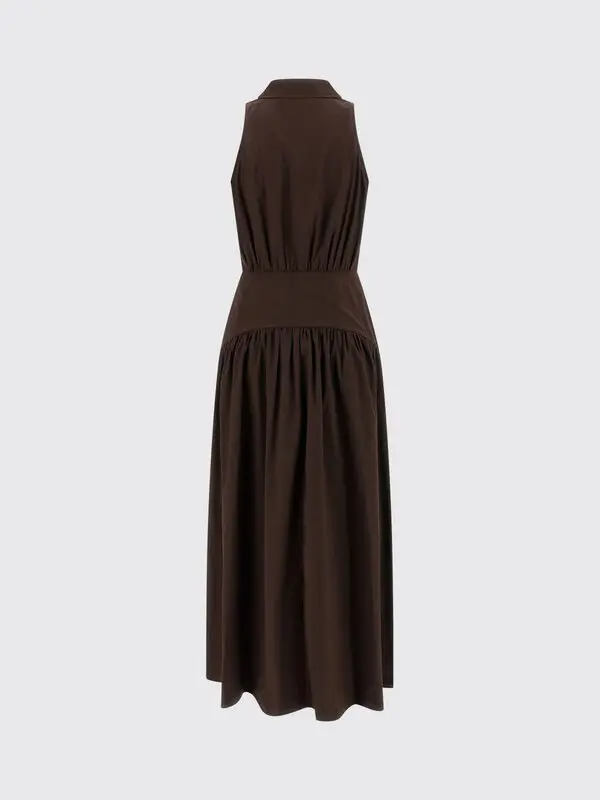 Staud Midi Dress - Brown