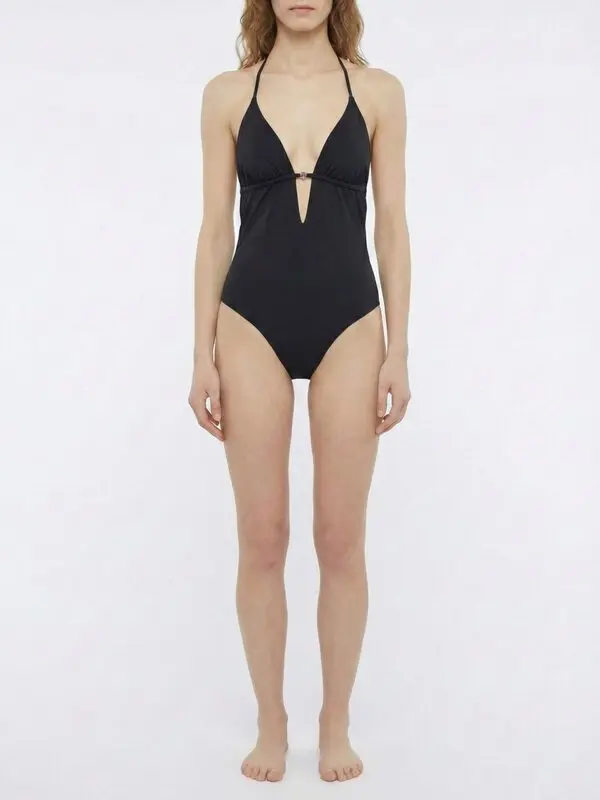 Tory Burch One Piece Swimsuit - Black