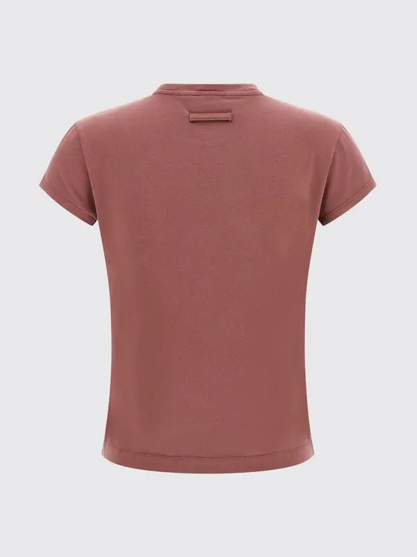 JEAN PAUL GAULTIER Organic Cotton Crewneck T-shirt - Burgundy