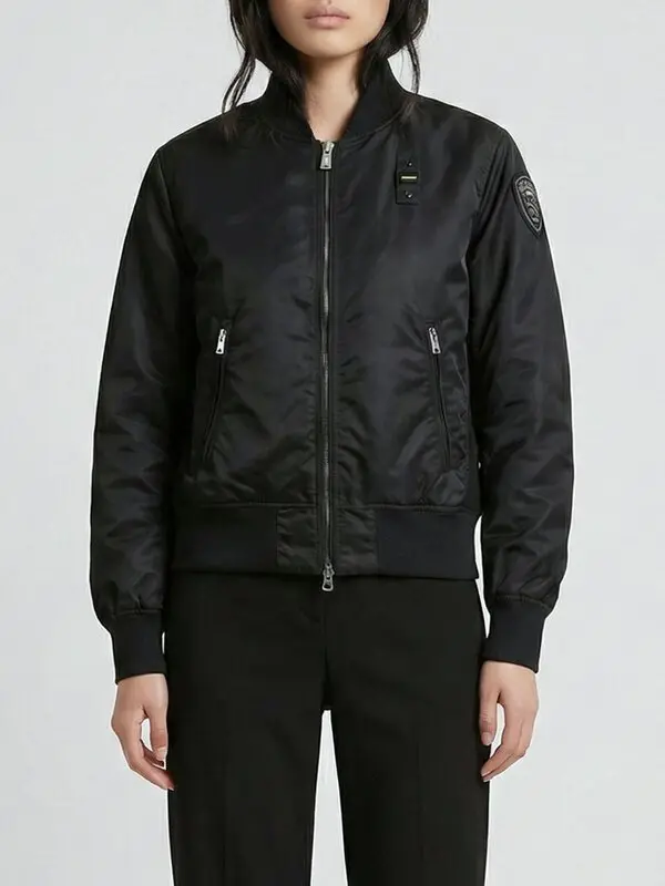 BLAUER. Polyester Bomber Jacket
