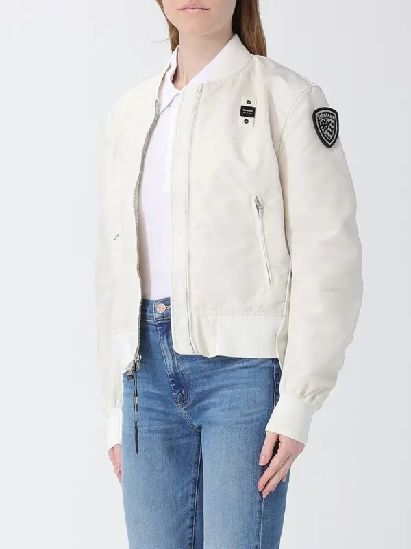 BLAUER. Polyester Bomber Jacket