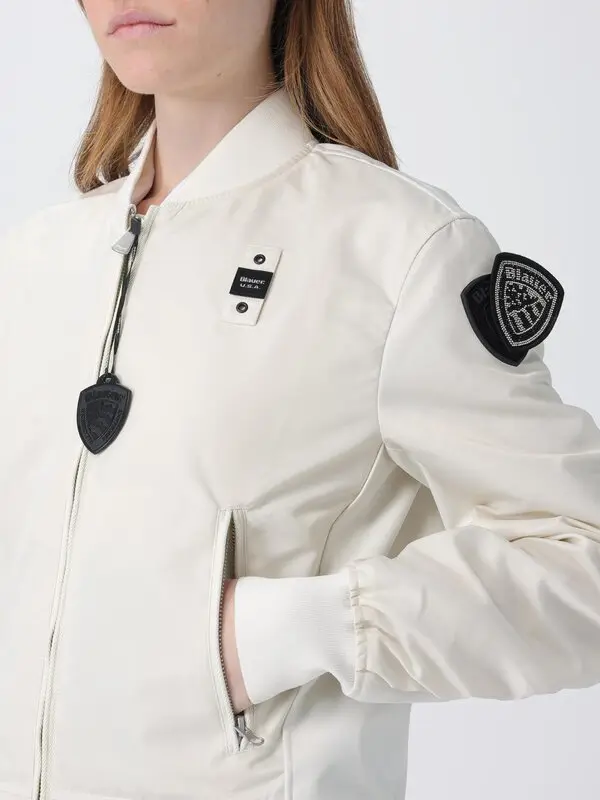 BLAUER. Polyester Bomber Jacket