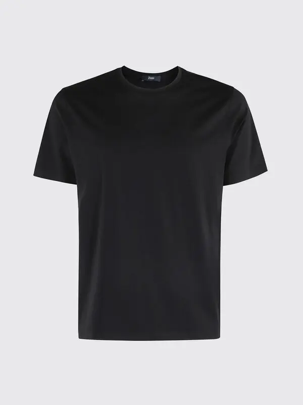 Herno Basic Cotton T-shirt - Black