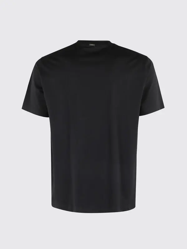 Herno Basic Cotton T-shirt - Black