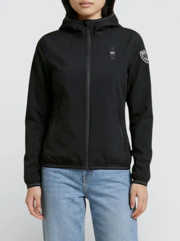 BLAUER. Hooded Zip-up Jacket