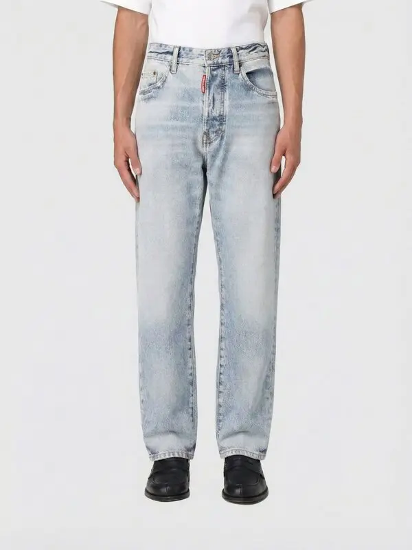 Dsquared2 Light Wash Denim Jeans - Blue