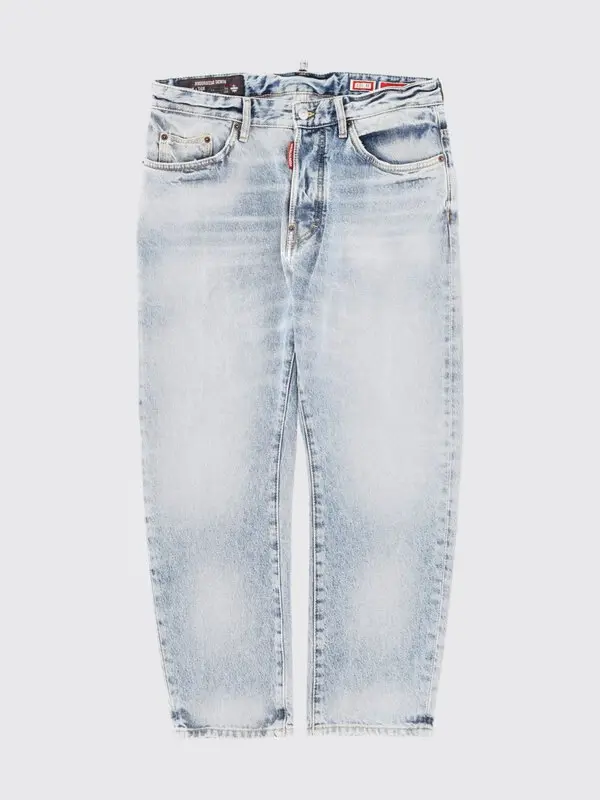 Dsquared2 Light Wash Denim Jeans - Blue